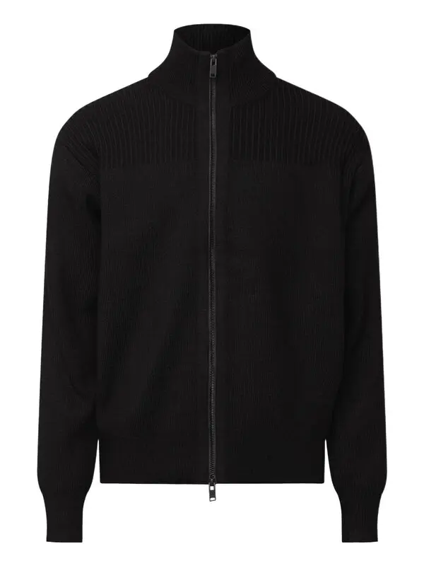 Hugo Boss Kratalo Zip Cardigan - Black