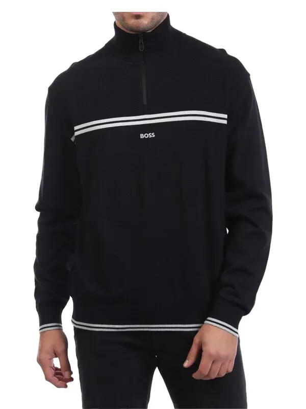 Hugo Boss K Zone Quarter-zip Sweater - No