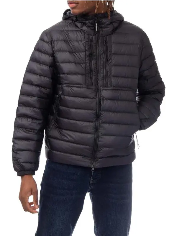C.P. COMPANY Goggle Down Jacket - Black