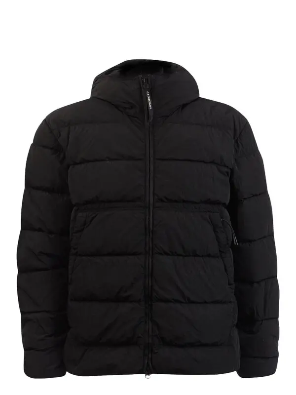 C.P. COMPANY Chrome-r Goggle Down Jacket - Black