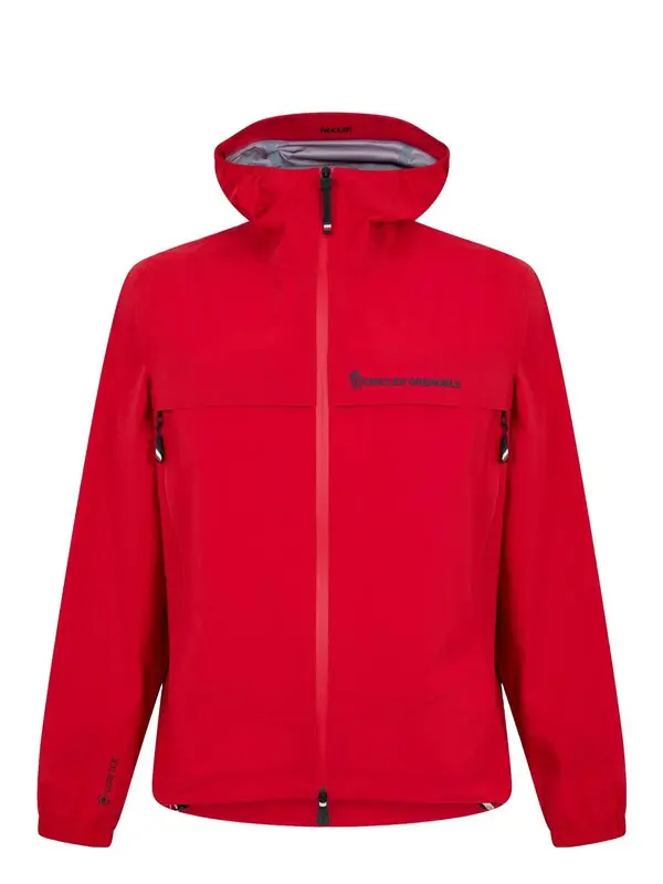 Moncler Waterproof Hooded Jacket - Red