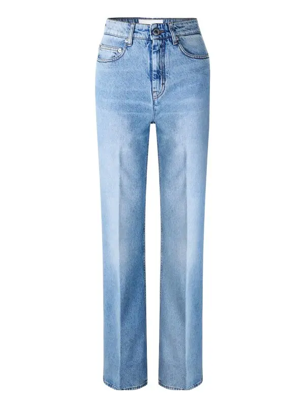 AMI Paris Slightly Flared Jeans - Blue