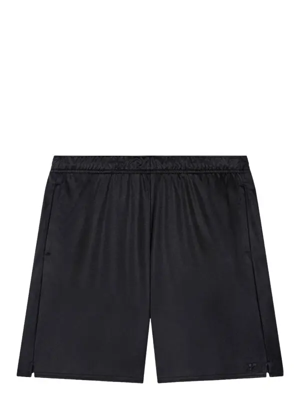 COURREGES Jersey Track Shorts - Black