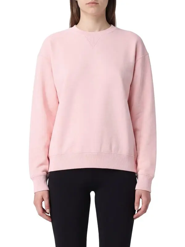 JIL SANDER Dropped-shoulder Cotton Crewneck Jumper - Pink