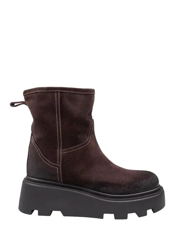 Premiata Suede Boots - Brown