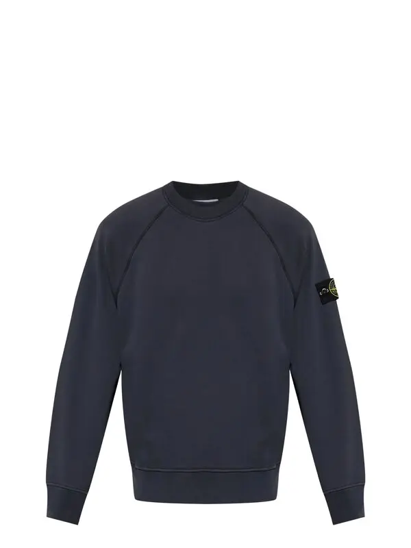 Stone Island Crewneck Sweatshirt - Blue