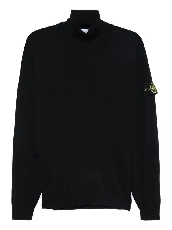 Stone Island Wool Sweater - Blue
