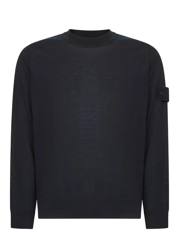 Stone Island Wool Sweater - Blue