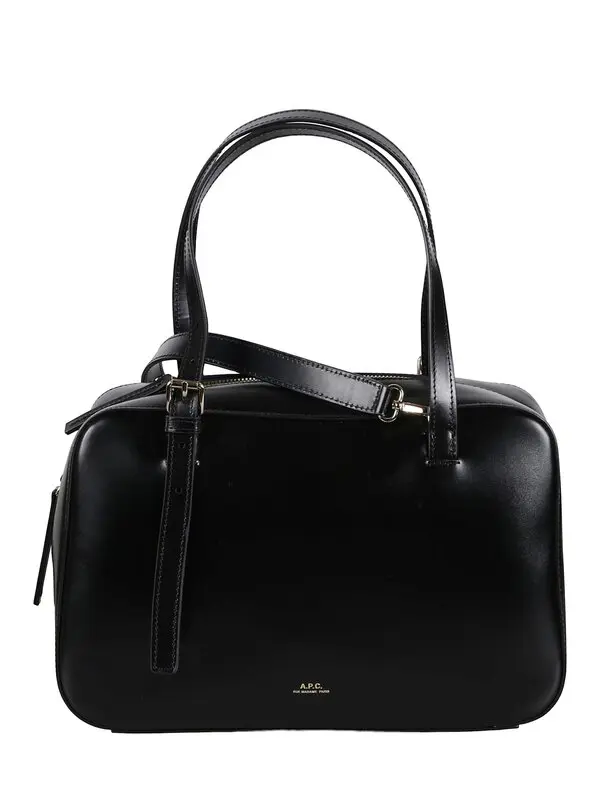 A.p.c. Mini Box Sac Handbag - Noir
