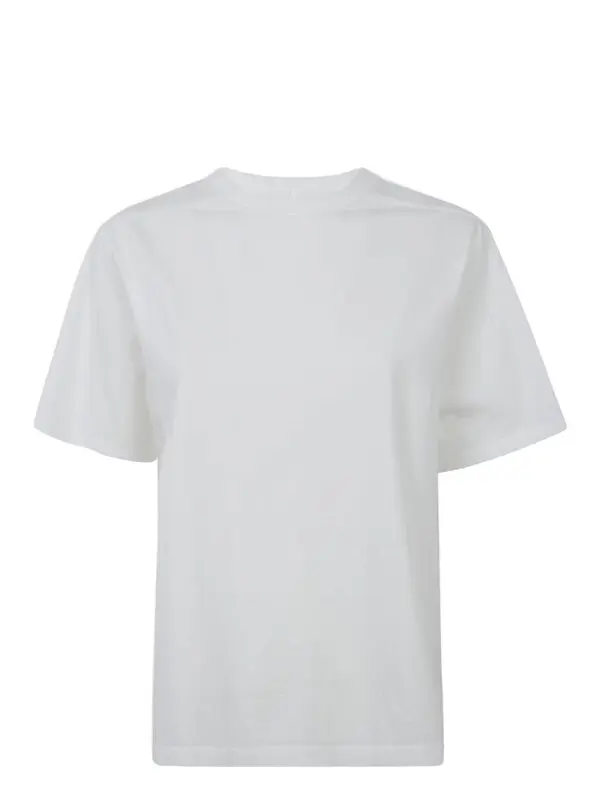 Rick Owens Cotton Crewneck T-shirt - Milk