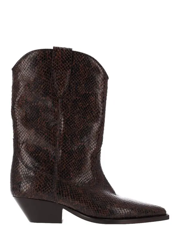 Isabel Marant Étoile Western Pointed Toe Boots - Brown