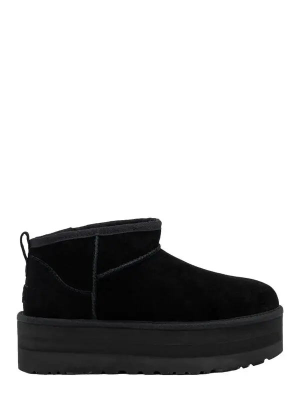 UGG Classic Ultra Mini Platform Boots - Blk