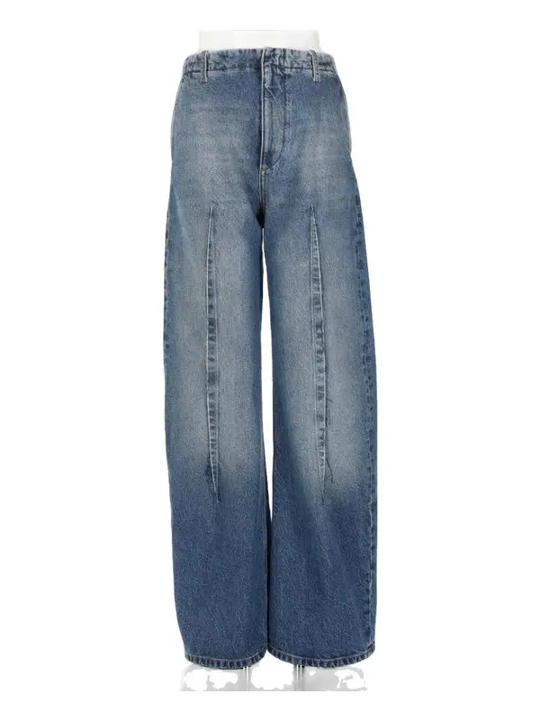 MAISON MARGIELA Wide-leg Denim Trousers - Blue
