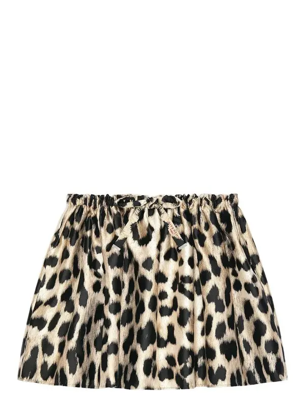 Givenchy Rushed Mini Skirt - Beige
