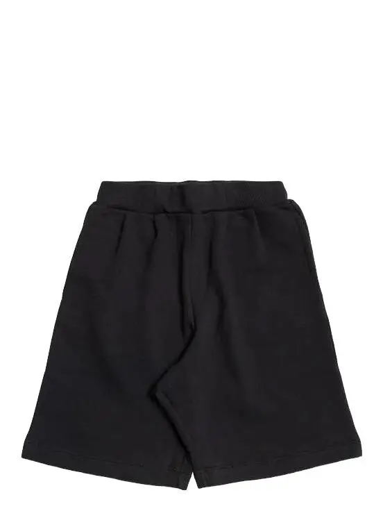 Balmain Cotton Mini Shorts - Black