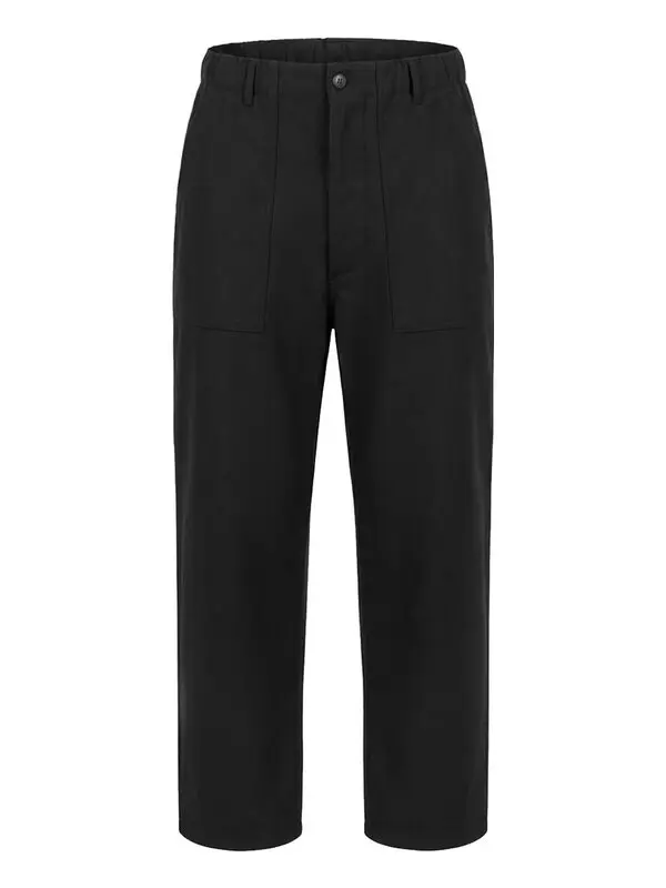 KAPTAIN SUNSHINE Cotton Trousers - Black