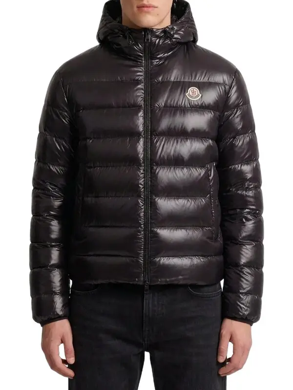 Moncler Hooded Down Jacket - Black