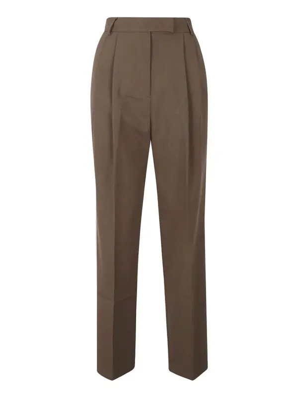 THE FRANKIE SHOP The Perfect Stane" Suit Pants - Chocolate