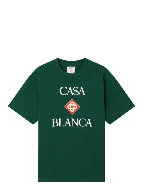 Casablanca Organic Cotton Jersey T-shirt - Green