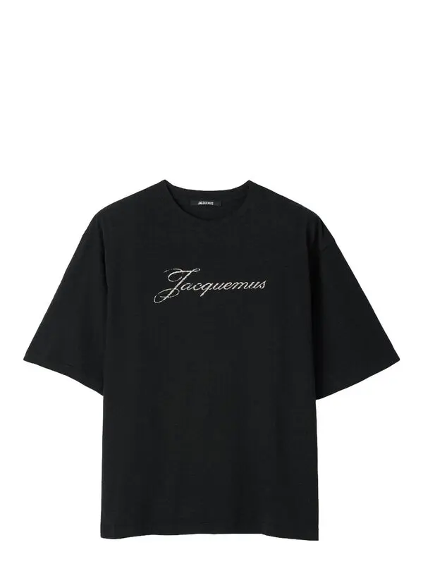Jacquemus Minimalist T-shirt - Black