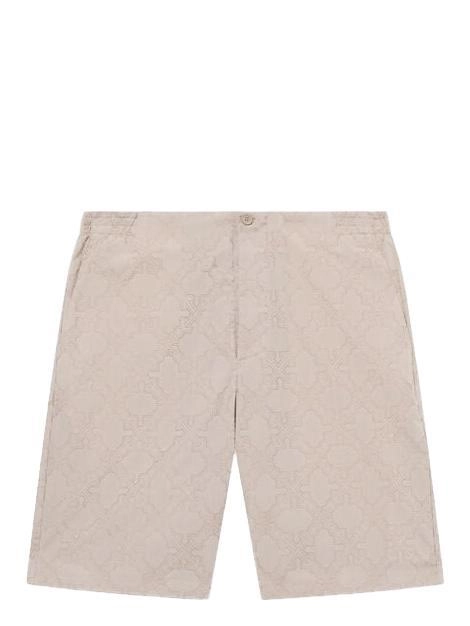 Off-White Arrow Monogram Bowling Shorts - String