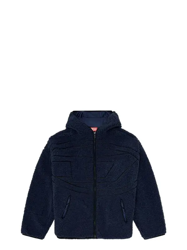 DIESEL® S-zat Fleece Zip-up Hoodie - 81e