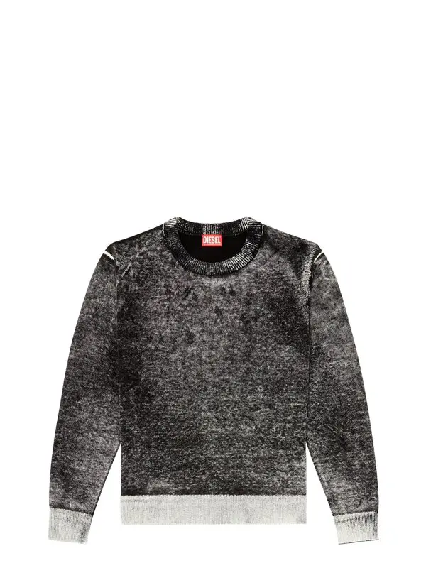 DIESEL® Essential Crewneck Sweatshirt - Black