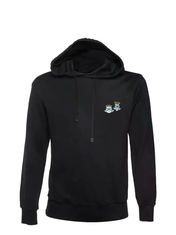 Dolce & Gabbana Dgfamily Embroidered Hoodie - Black