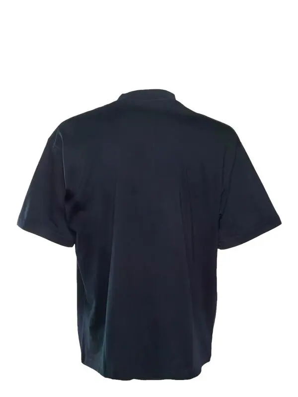 Balenciaga Logo-print T-shirt - Blue