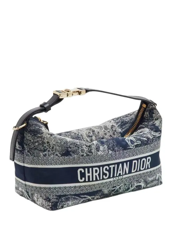Dior 2023 Travel Nomad Toile De Jouy Tote Bag - Blue