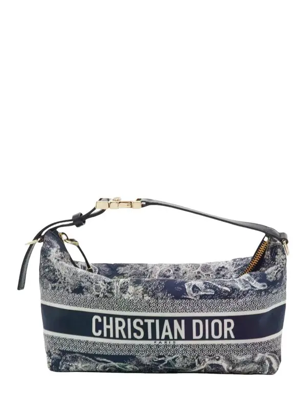Dior 2023 Travel Nomad Toile De Jouy Tote Bag - Blue