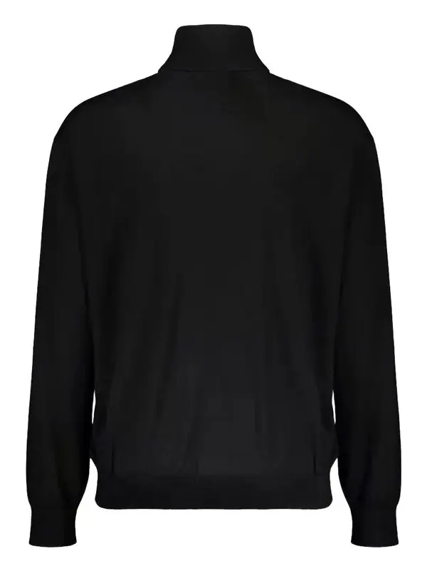 Paul & Shark High-neck Virgin Wool Sweater - Black