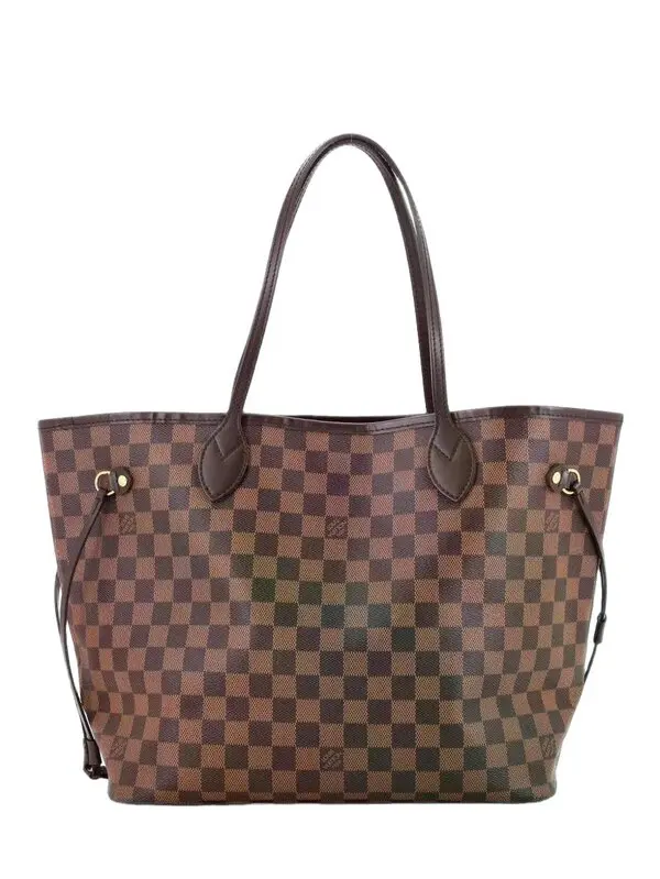 LOUIS VUITTON Neverfull Nm Damier Mm Tote Bag - Brown