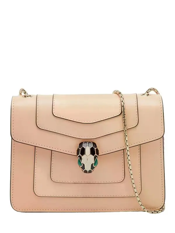 BVLGARI Serpenti Forever Flap Shoulder Bag - Neutrals