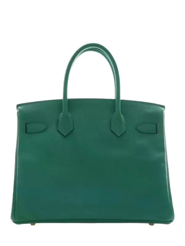Hermès 2019 Epsom Birkin Retourne 30 Handbag - Green