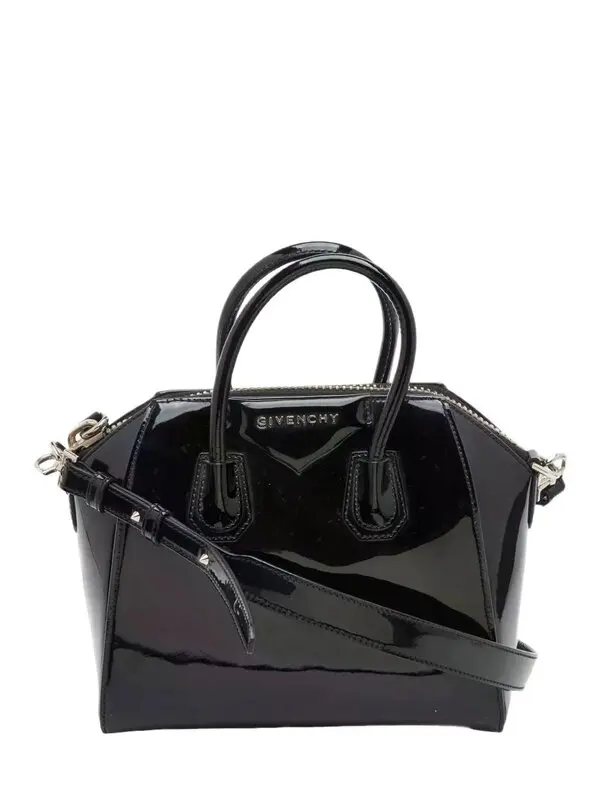 Givenchy Antigona Leather Satchel Bag - Black