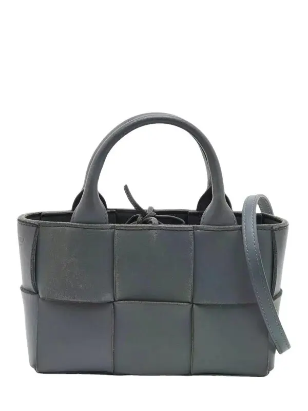 Bottega Veneta Arco Intrecciato Tote Bag - Grey