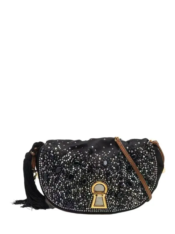 Dolce & Gabbana Embellished Shoulder Bag - Black