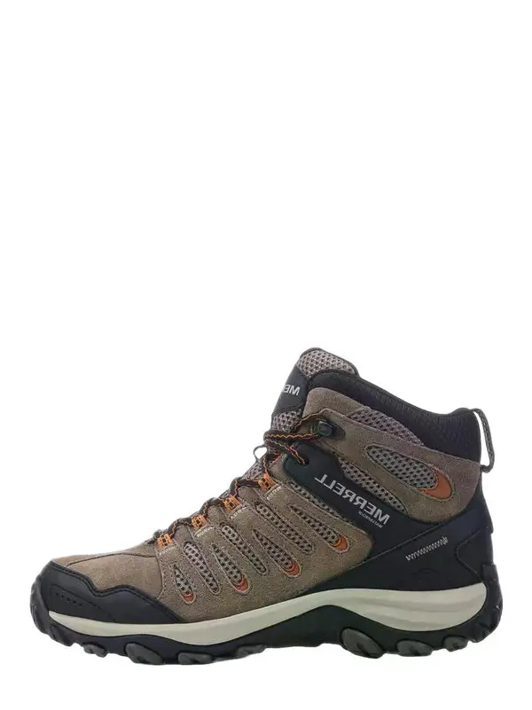 Merrell Crosslander 3 Mid Waterproof Hiking Boots - Brown