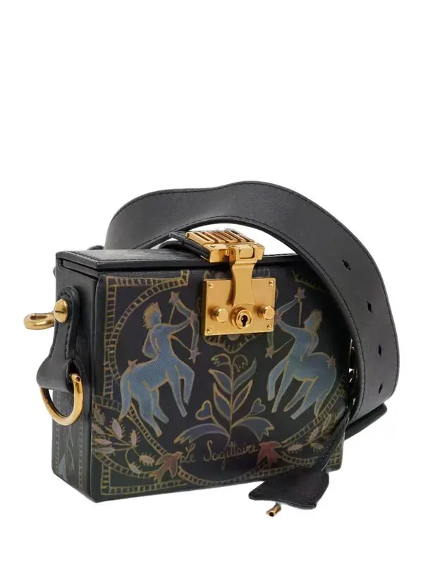 Dior 2017 Addict Zodiac Shoulder Bag - Black