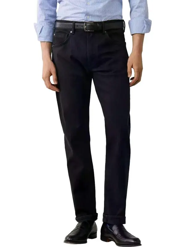 HACKETT LONDON Straight-leg Jeans - Black
