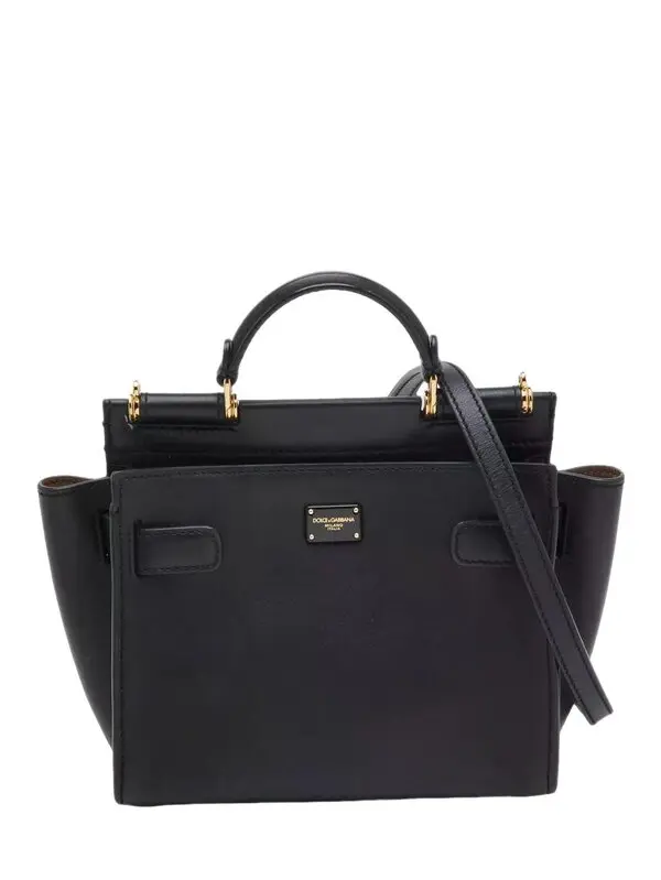 Dolce & Gabbana Sicily 62 Top Handle Bag - Black