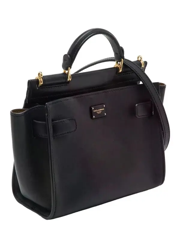 Dolce & Gabbana Sicily 62 Top Handle Bag - Black