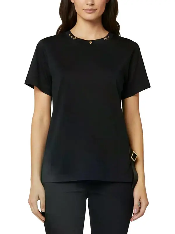 LOUIS VUITTON Side-strap T-shirt - Black