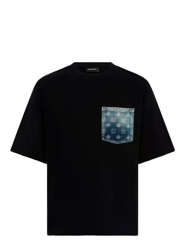 Dsquared2 Monogram Loose-fit T-shirt - Black