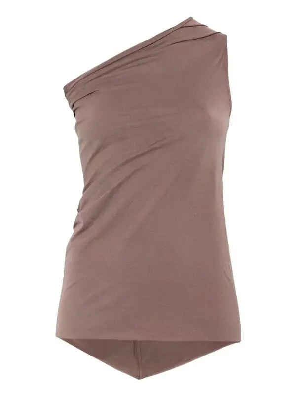 Rick Owens Athena One-shoulder Top - Neutrals