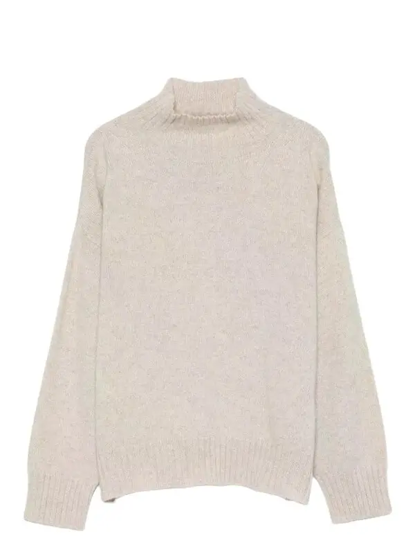 D.exterior Cashmere High-neck Sweater - Neutrals