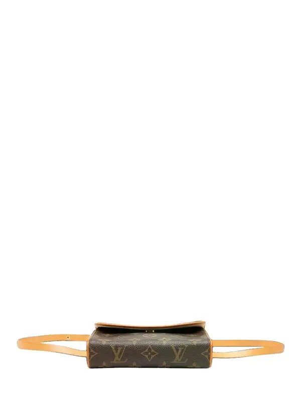 LOUIS VUITTON Monogram Florentine Belt Bag - Brown