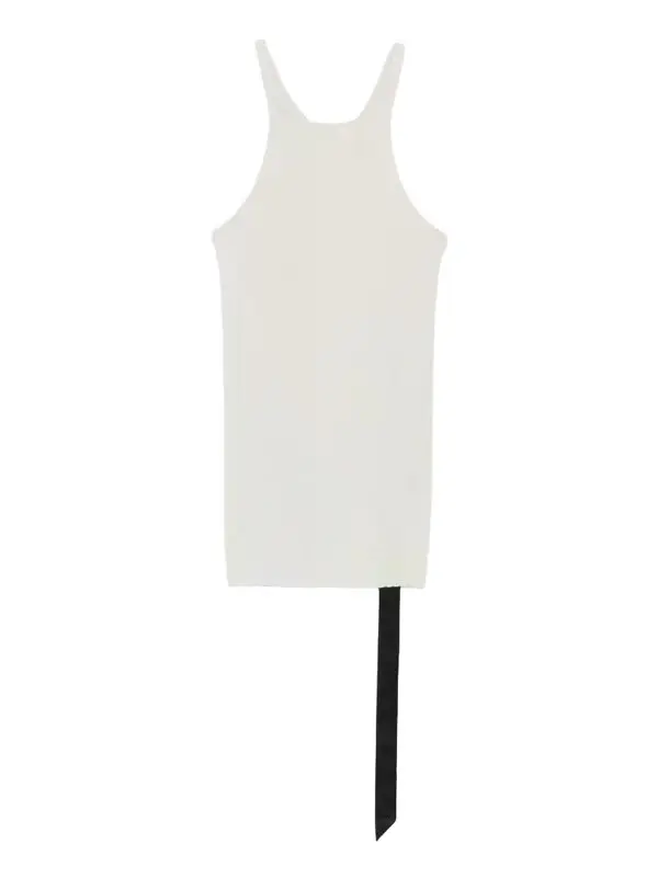 Rick Owens Ribbed Racer-back Tank Top - Neutrals