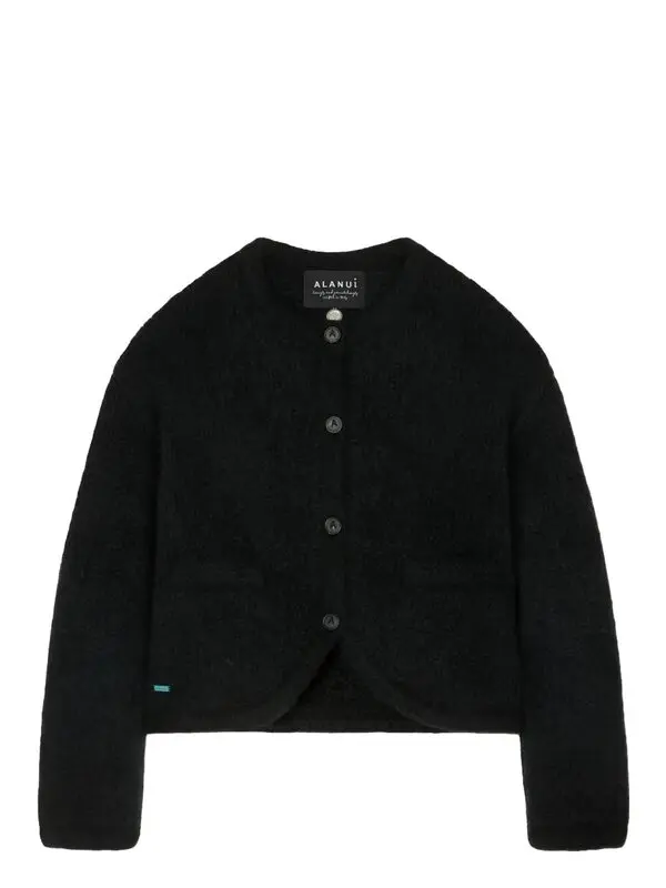 Alanui Horn Button Jacket - Black